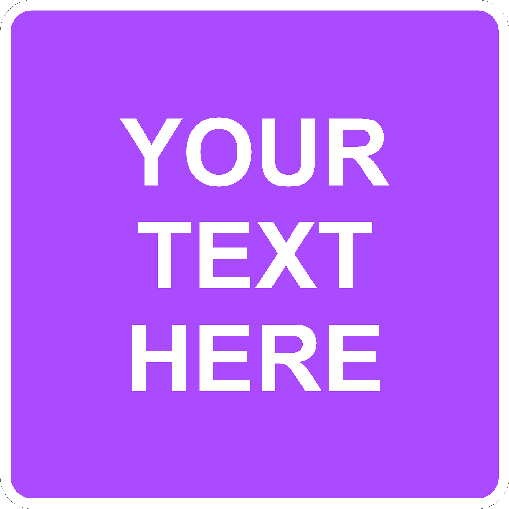 30" x 30" Archives - ROW Signs and Graphics
